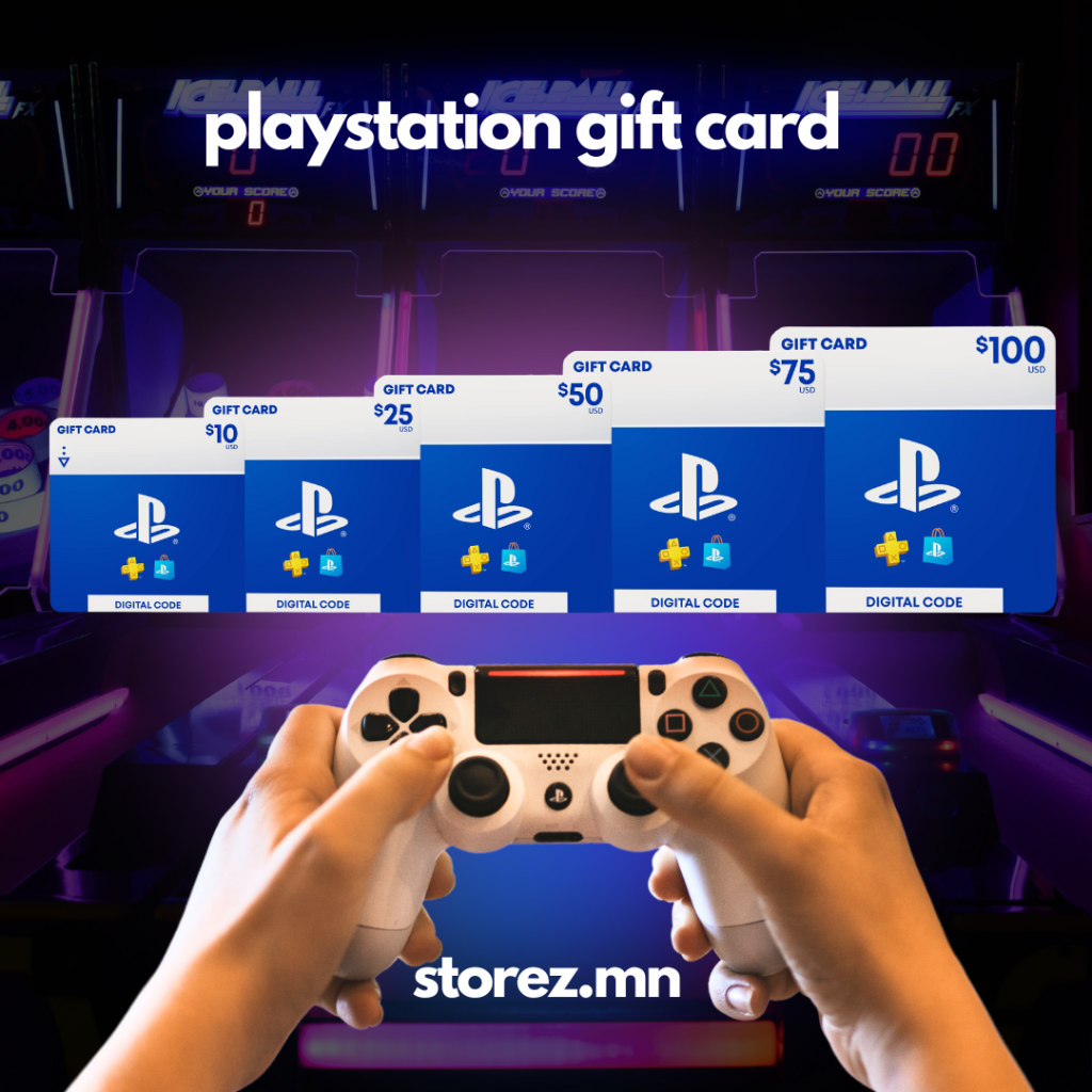 Playstation Store Gift Card USD – United States (Digital Code) – Storez
